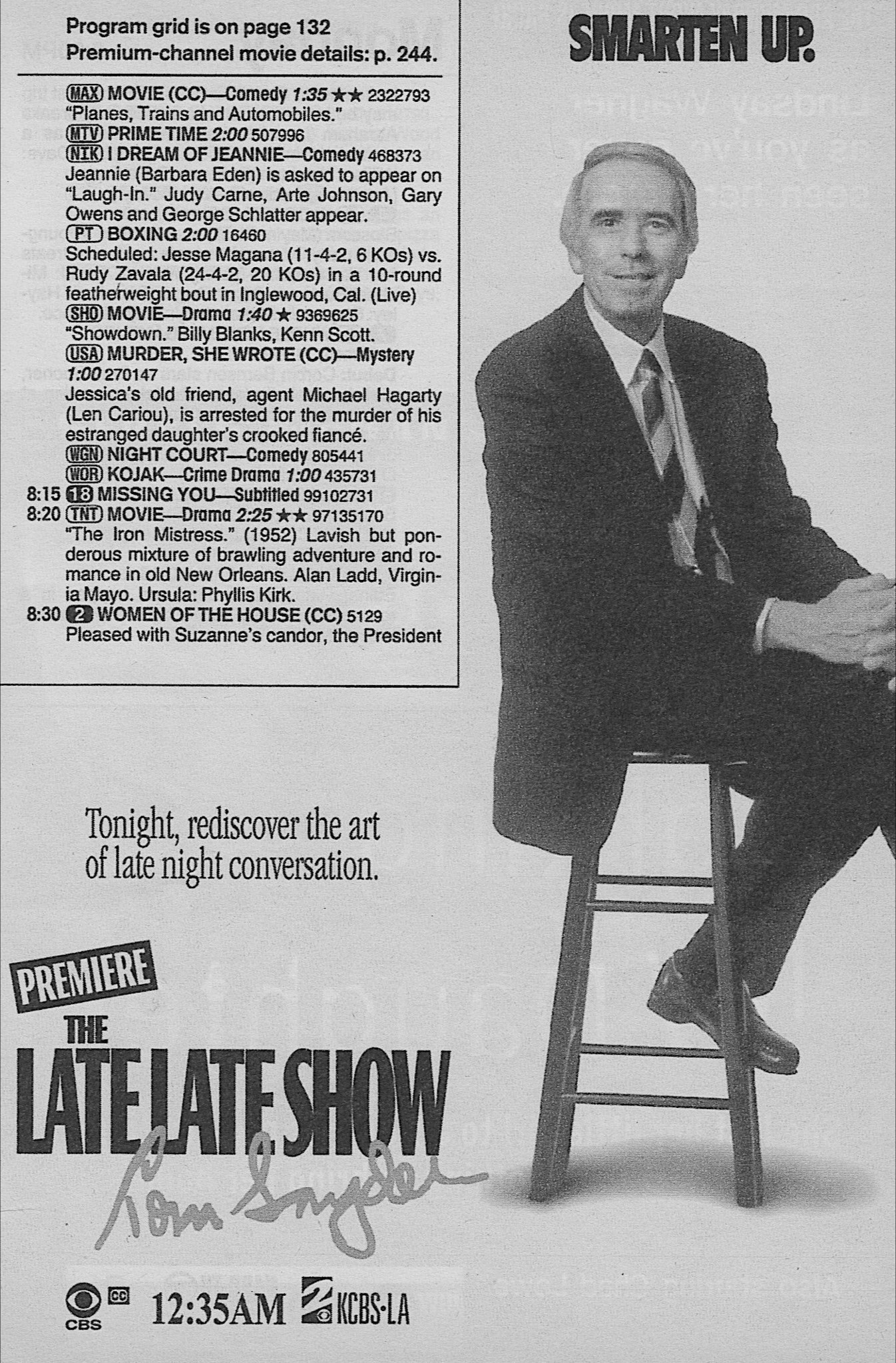 The History of The Late Late Show – Entertainment Junkie Blog